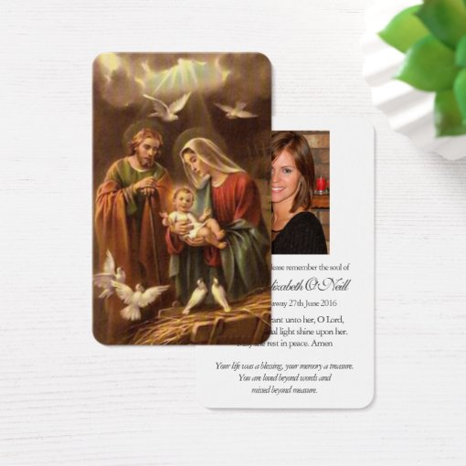 Prayer Cards | Holy Family 5 | Zazzle