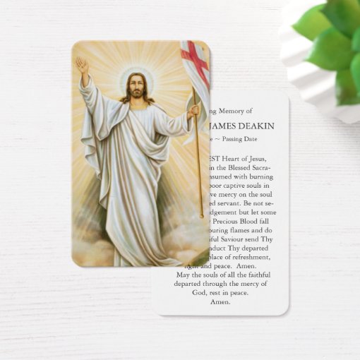 Prayer Cards | Jesus 2 | Zazzle