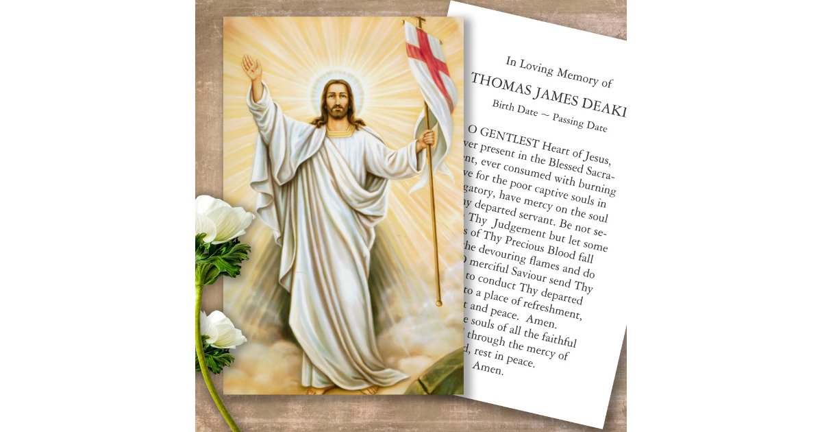 Prayer Cards | Jesus 2 | Zazzle