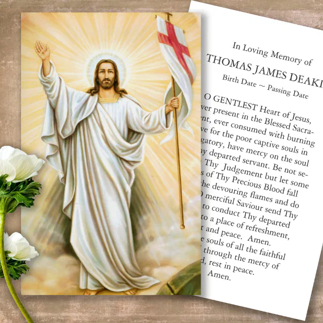 Prayer Cards | Jesus 2 | Zazzle