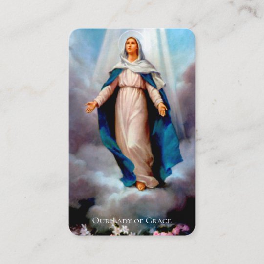 Prayer Cards | Our Lady Deluxe | Zazzle.com