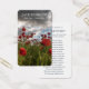 Prayer Cards | Poppy | Zazzle
