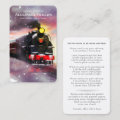 Prayer Cards | Railway Train Deluxe | Zazzle