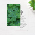 Prayer Cards | Shamrock 2 | Zazzle