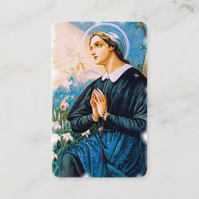Prayer Cards | St Angela Merici | Zazzle