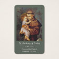 Prayer Cards | St Anthony 02 | Zazzle