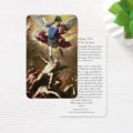 Prayer Cards | St. Michael 1 | Zazzle