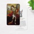 Prayer Cards | St. Michael 2 | Zazzle