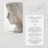 Prayer Cards | St. Thérèse of Lisieux | Zazzle