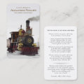 Prayer Cards | Steam Locomotive Deluxe | Zazzle