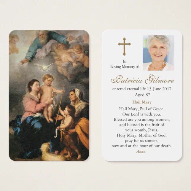 Prayer Cards | The Holy Family 1 | Zazzle