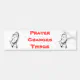 Prayer Changes Things Bumper Sticker | Zazzle