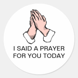 Praying Hands Stickers | Zazzle