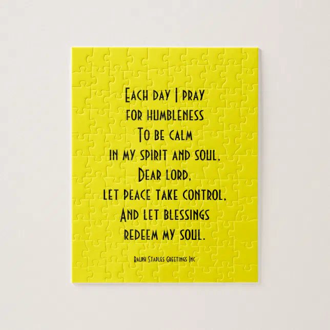 Prayer Jigsaw Puzzle | Zazzle