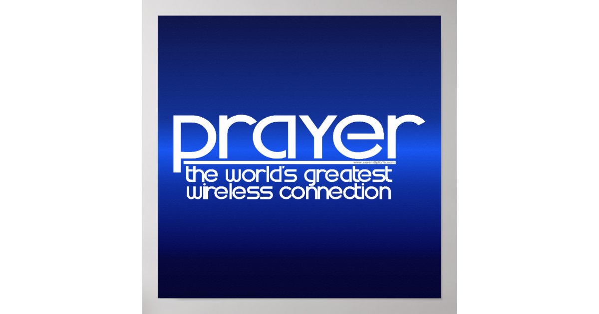 PRAYER POSTER | Zazzle