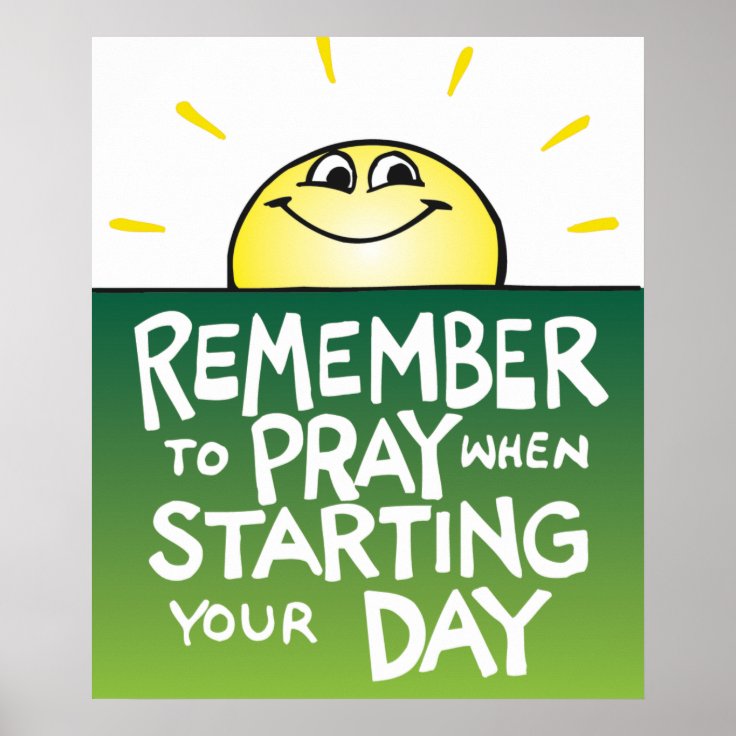 Prayer Poster | Zazzle