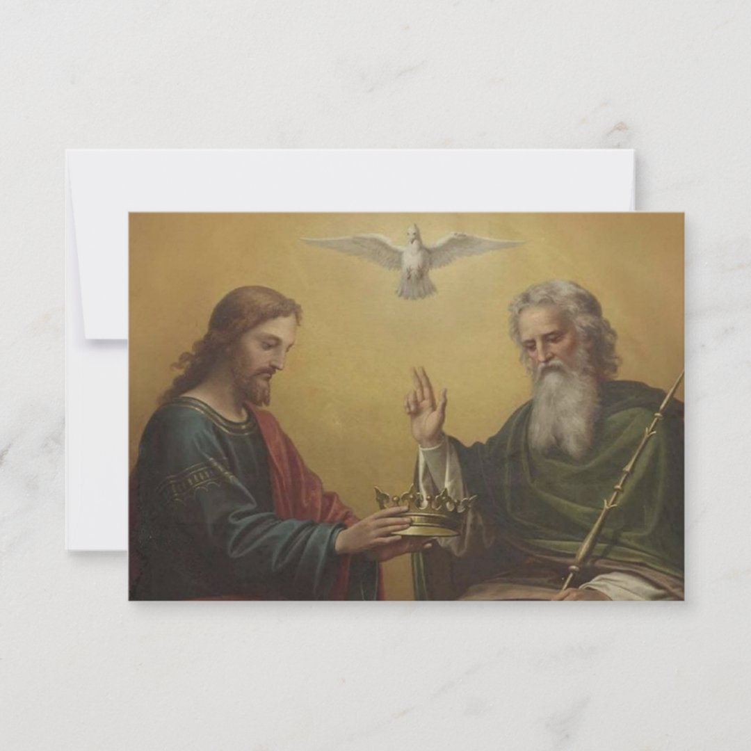 Prayer to the Holy Trinity Prayer Card | Zazzle