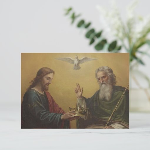 Prayer to the Holy Trinity Prayer Card | Zazzle