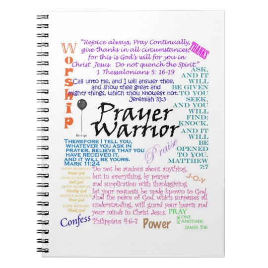 Prayer Warrior Journal | Zazzle.com