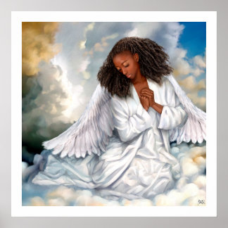 African American Angel Art & Framed Artwork | Zazzle