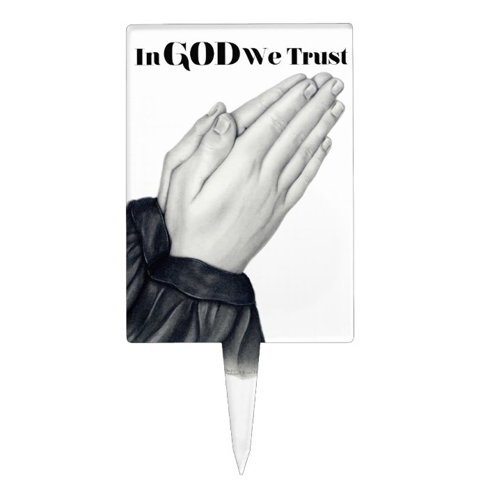 Praying Hands Cake Topper | Zazzle.com