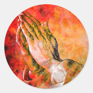 Praying Hands Stickers | Zazzle