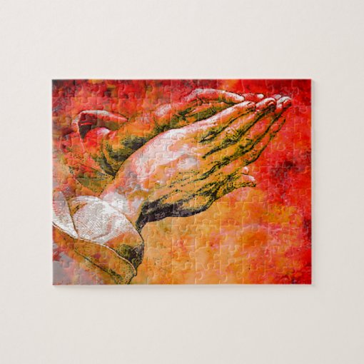 PRAYING HANDS JIGSAW PUZZLE | Zazzle