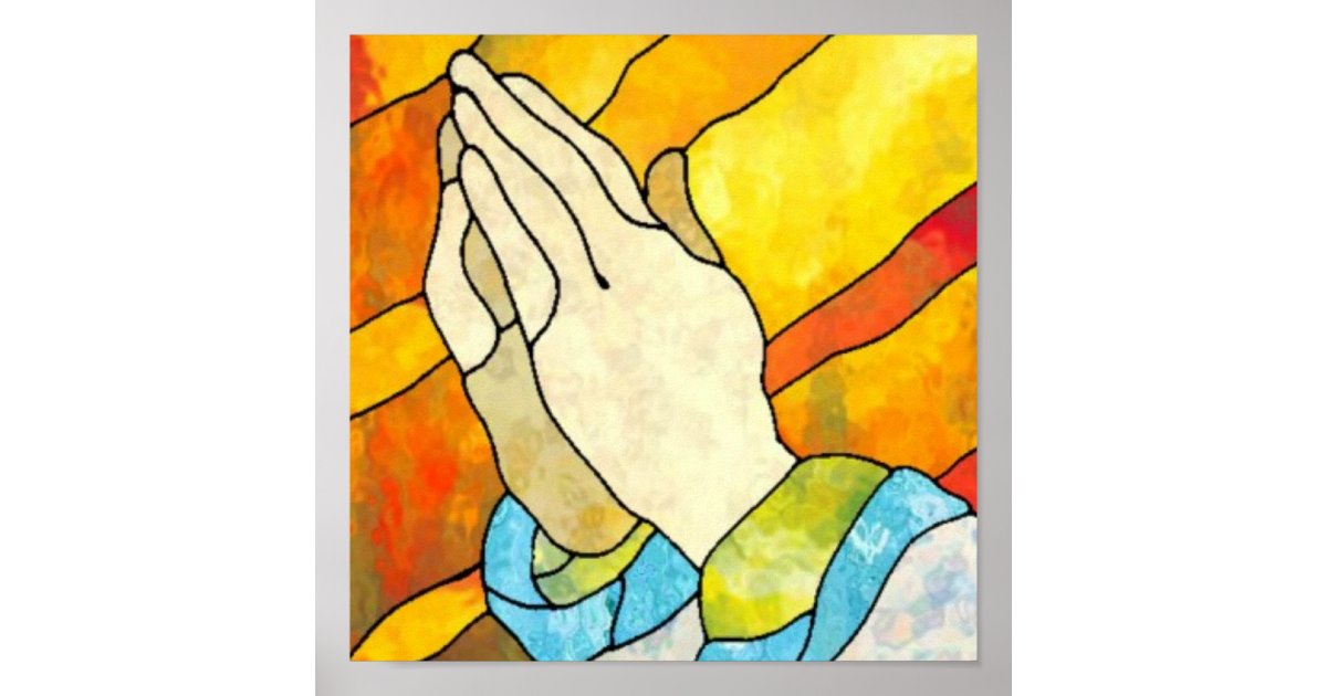 Praying Hands Poster | Zazzle