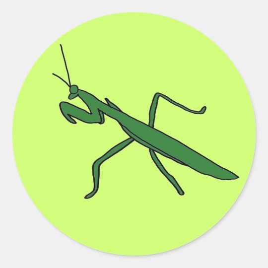 Praying Mantis stickers | Zazzle.com