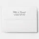 Pre-printed Return Address on Back Envelope | Zazzle