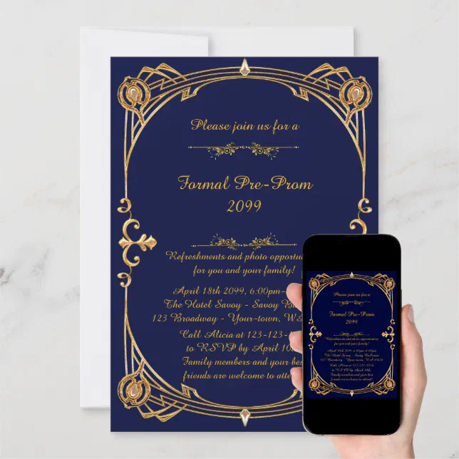 Pre-Prom invitation, Pre Prom, Quinceanera,Sweet16 Invitation | Zazzle