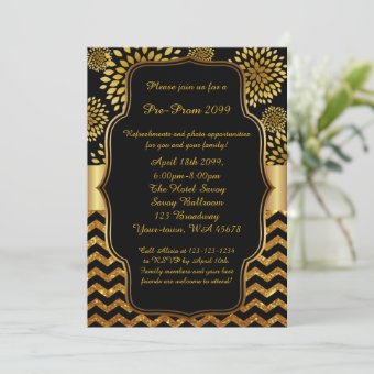 Pre-Prom invitation, Pre-Prom, Quinceanera,Sweet16 Invitation | Zazzle
