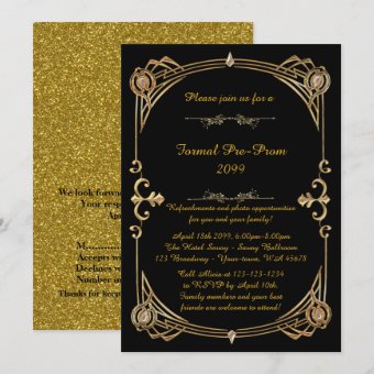 Pre-Prom invitation, Pre Prom, Quinceanera,Sweet16 Invitation | Zazzle