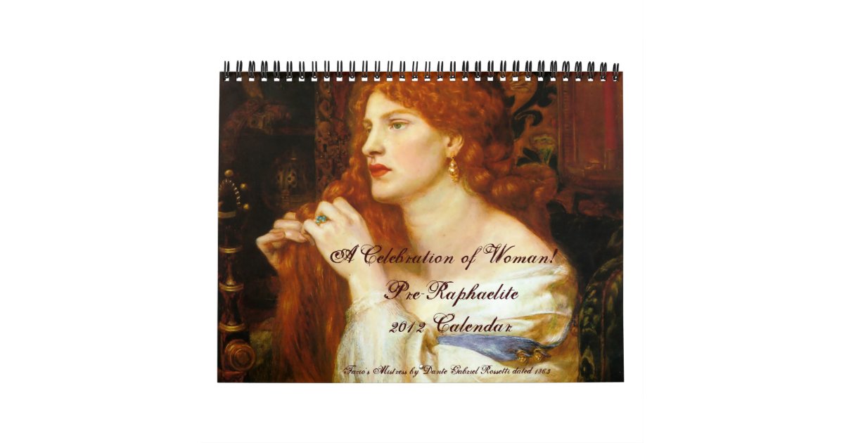 Pre-Raphaelite 2012 Calendar | Zazzle