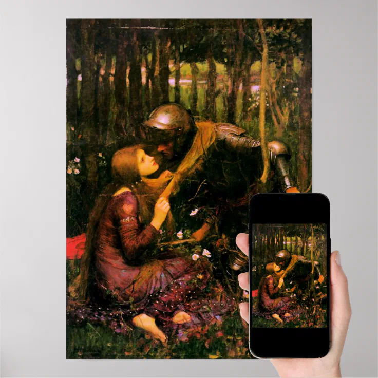 Pre-Raphaelite Poster By John Waterhouse | Zazzle