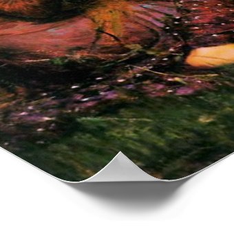 Pre-Raphaelite Poster By John Waterhouse | Zazzle