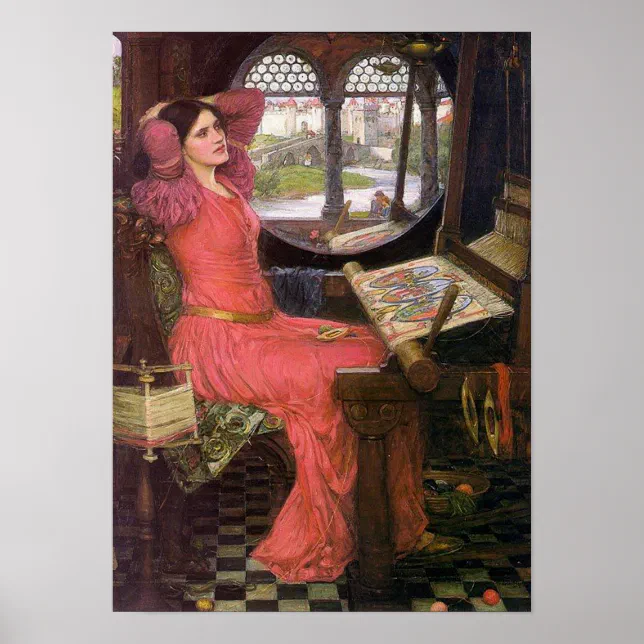 Pre-Raphaelite Poster By John Waterhouse | Zazzle