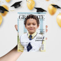 Pre-School Kindergarten Graduation Magazine Cover Invitation | Zazzle