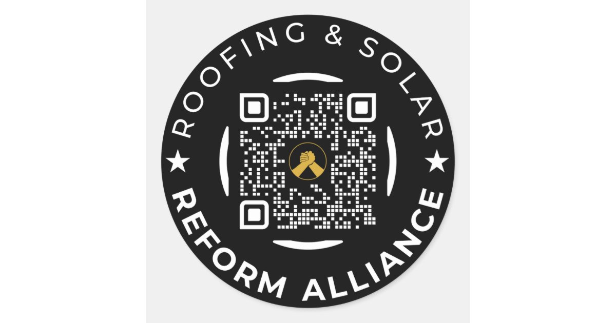Pre-Sell QR Code Tool Circle Sticker | Zazzle