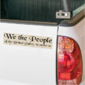 Preamble to The Constitution of the United States Bumper Sticker | Zazzle