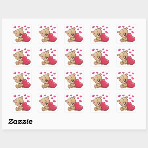 Precious Bear Sticker | Zazzle