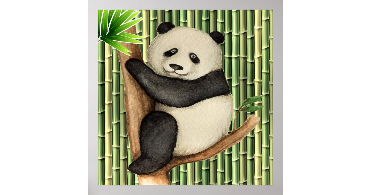 Precious Panda Poster | Zazzle