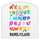 PreK Kindergarten Hi Alphabet Back School, Fun ABC Door Sign | Zazzle