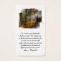 Premium Full Photo Fall Leaves Prayer Card | Zazzle