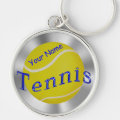 Premium Personalized Tennis Keychains | Zazzle