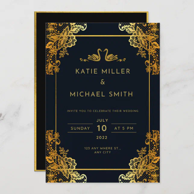 Premium Wedding Invitation | Zazzle