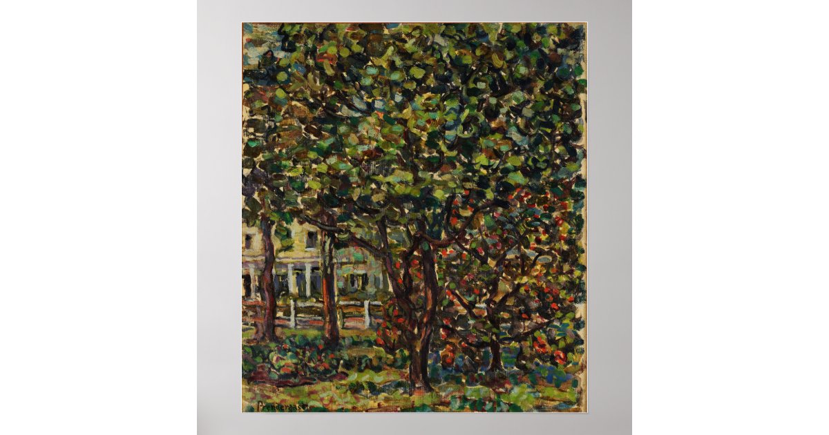 Prendergast - Trees Poster | Zazzle