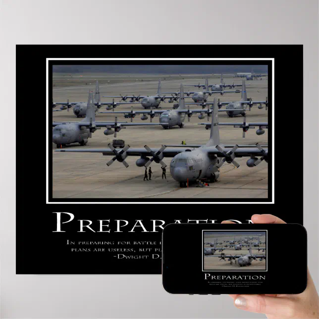 Preparation Poster | Zazzle