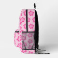 Preppy Backpack, Pink School Supplies Printed Backpack | Zazzle