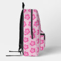 Preppy Backpack, Pink School Supplies Printed Backpack | Zazzle